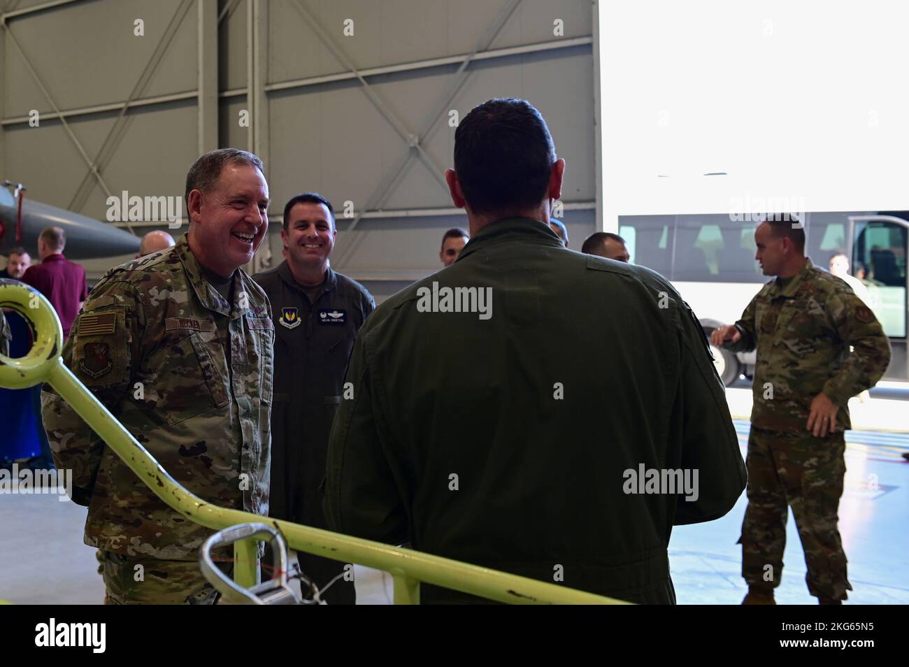 U.S. Air Force Gen. James Hecker, U.S. Air Forces in Europe and Air ...