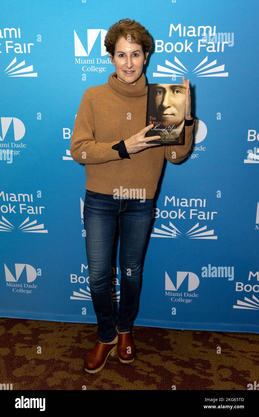 MIAMI, FL-NOV 20: Stacy Schiff on The Revolutionary: Samuel Adams is ...