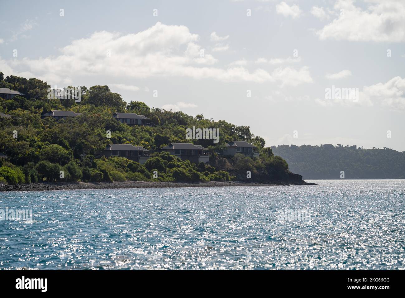 tropical islands and super yachts in queensland australia in spring ...