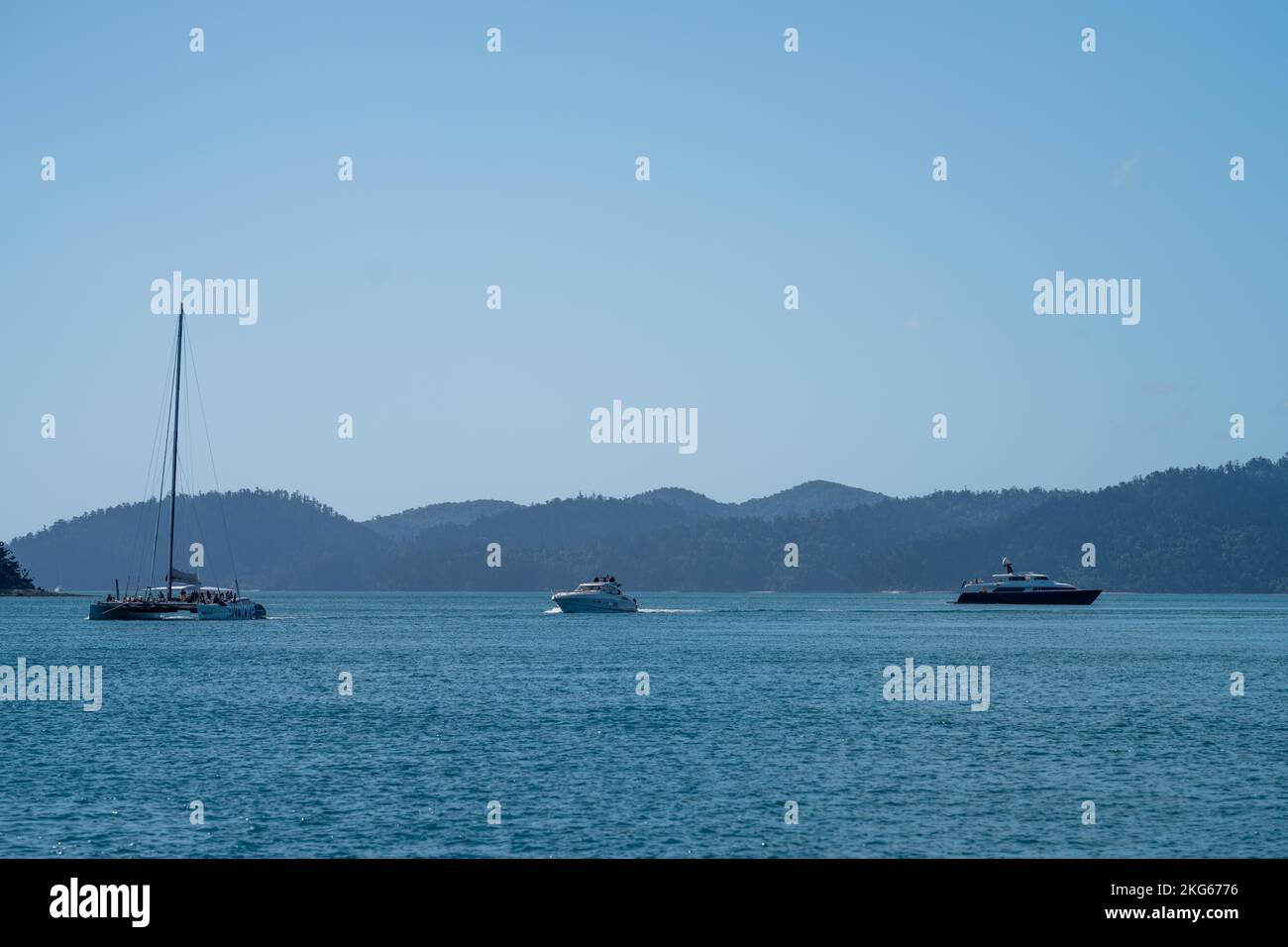 tourist boats and tour boats in the whitsundays queensland, australia ...
