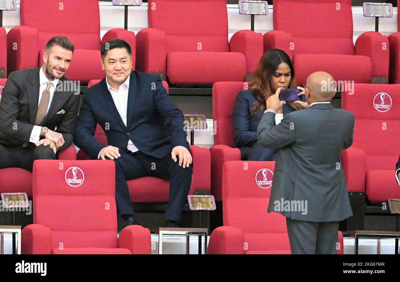 Qatar world cup 2022 david beckham hi-res stock photography and images ...