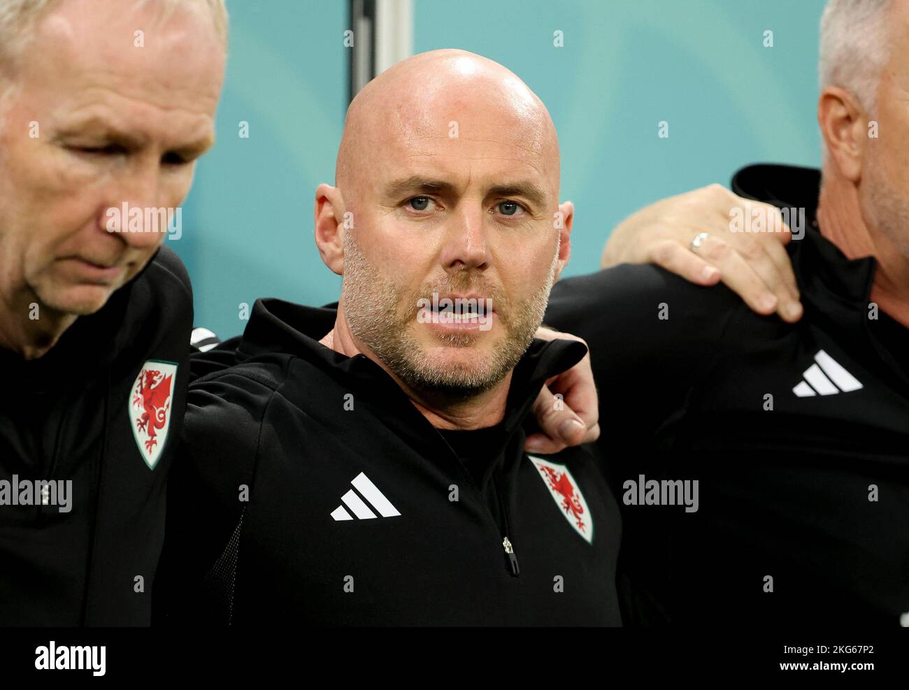 Coach of Wales Rob Page during the FIFA World Cup 2022, Group B ...