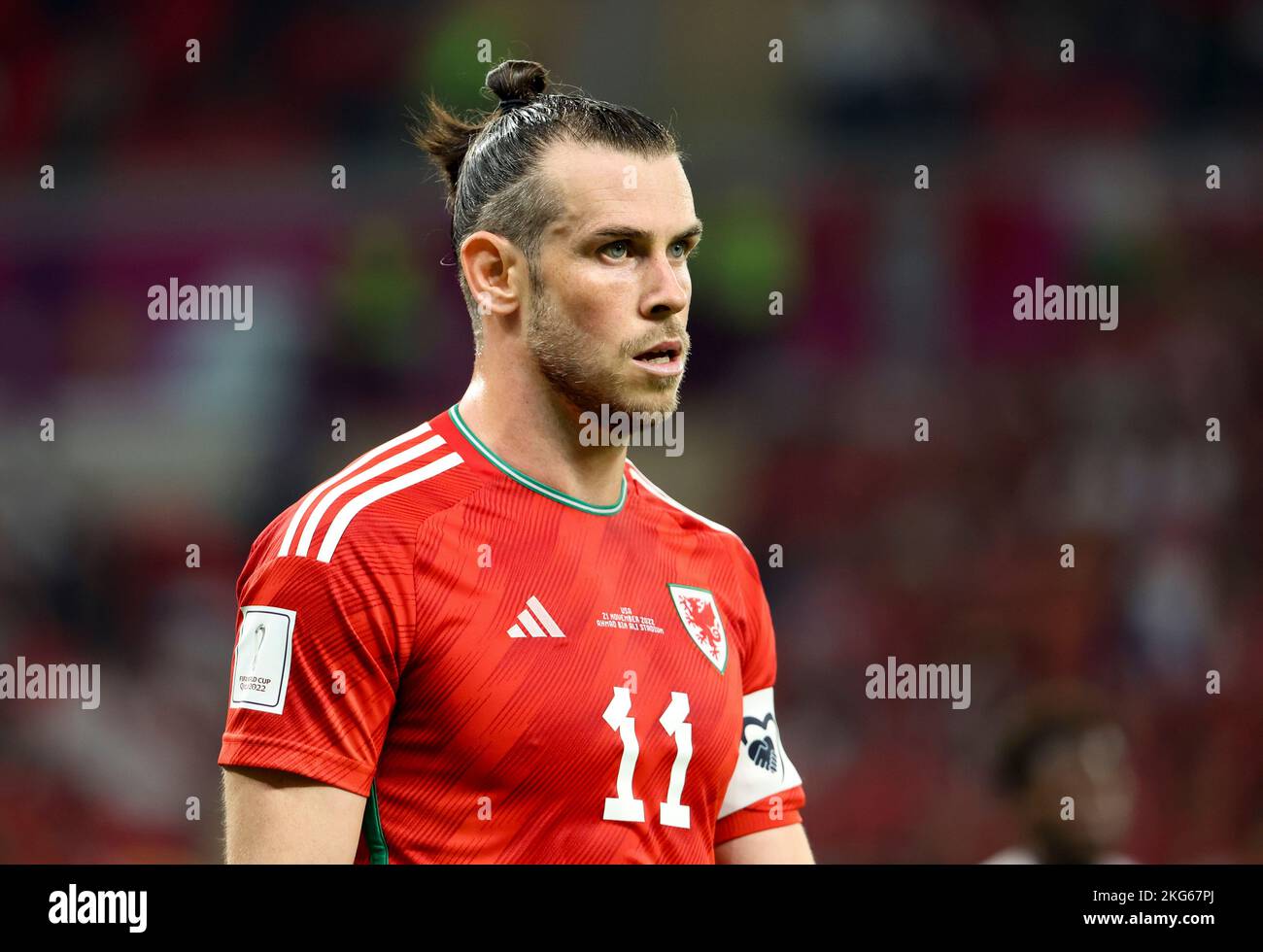 Gareth Bale of Wales during the FIFA World Cup 2022, Group B football ...