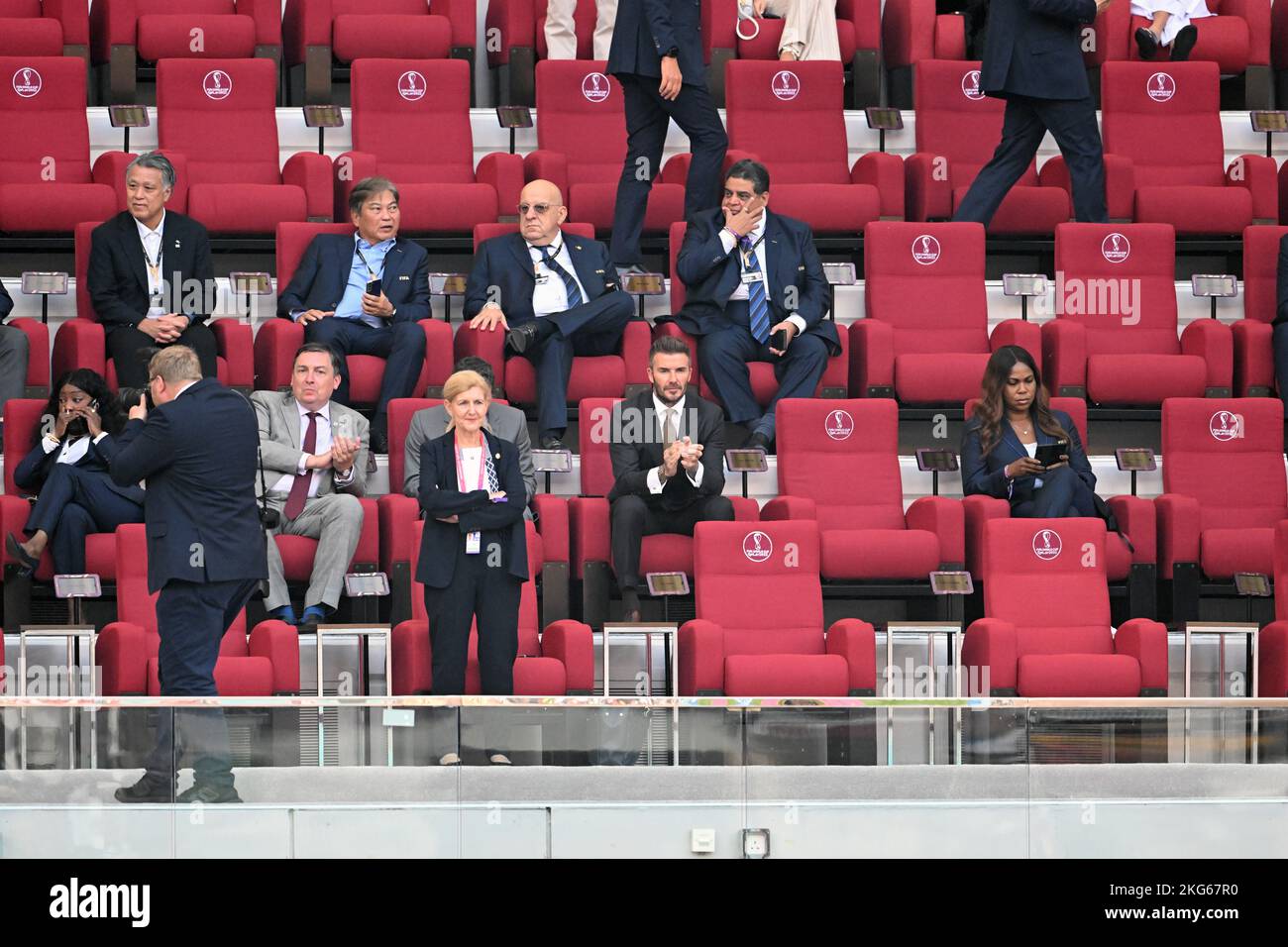 Qatar world cup 2022 david beckham hi-res stock photography and images ...