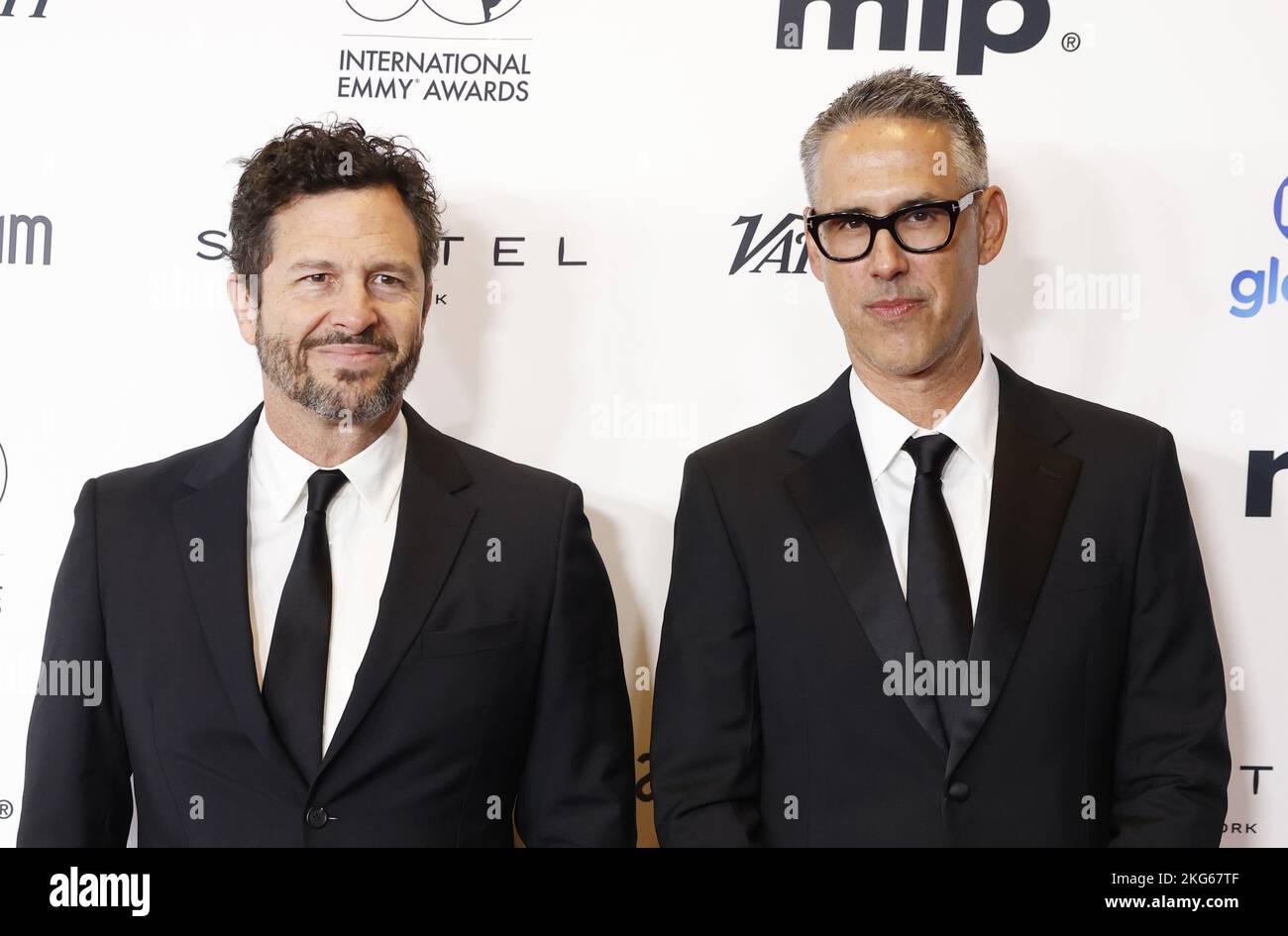 New York, United States. 21st Nov, 2022. Eric Newman and Carlo Bernard ...
