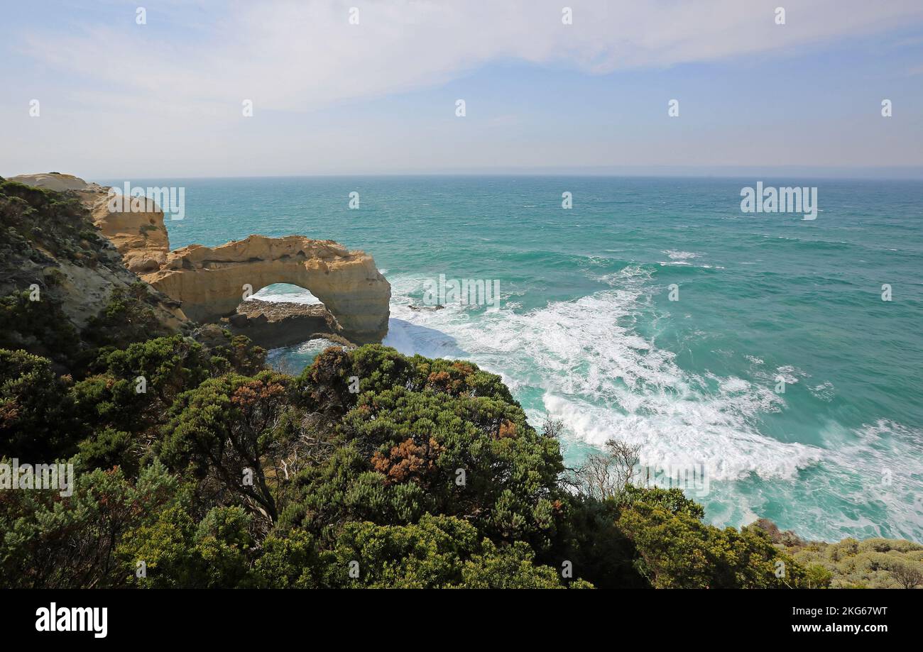 Landscape with the arch - Australia Stock Photo - Alamy