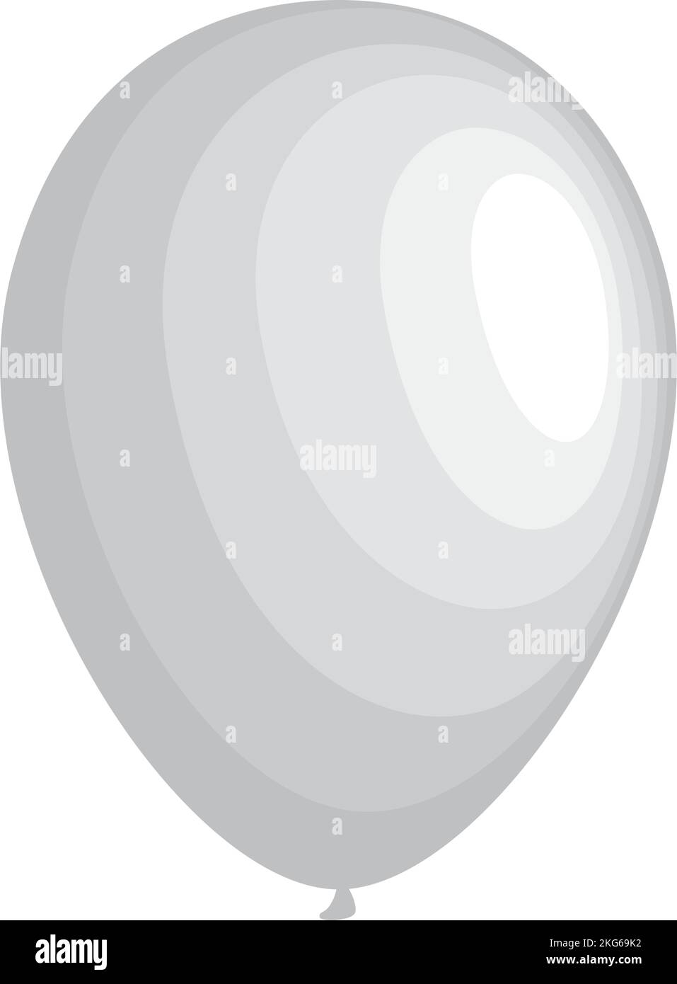 white balloon helium floating Stock Vector Image & Art - Alamy