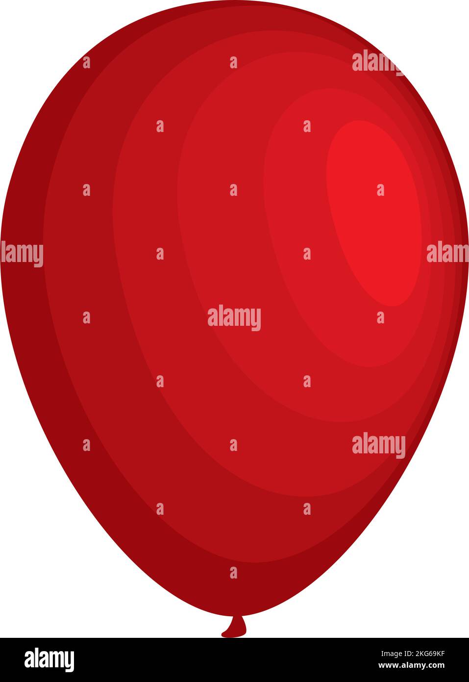 red balloon helium floating Stock Vector Image & Art - Alamy