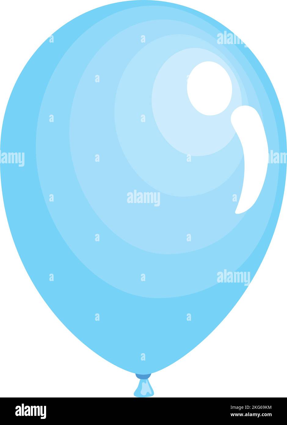blue balloon helium floating Stock Vector Image & Art - Alamy