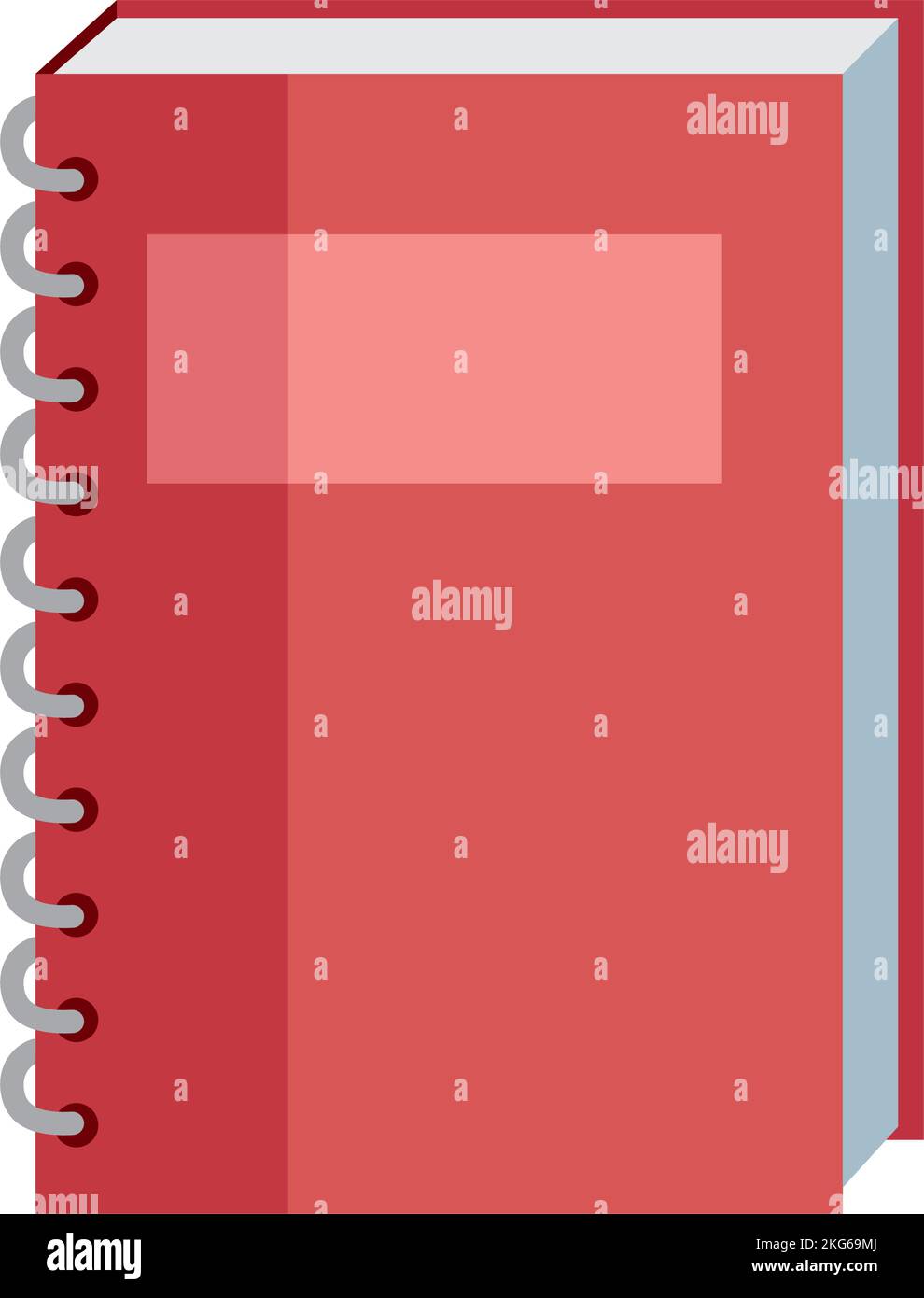 red note book library Stock Vector Image & Art - Alamy