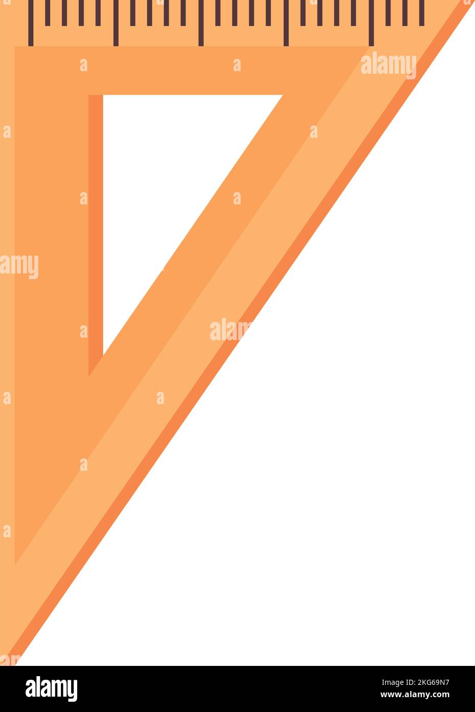 triangle rule school supply Stock Vector Image & Art - Alamy