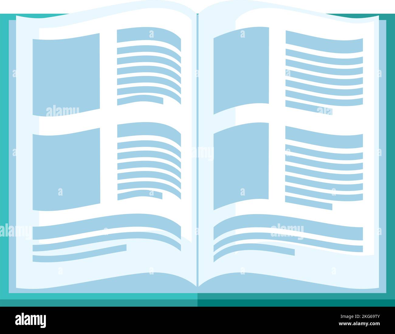 open text book library Stock Vector Image & Art - Alamy