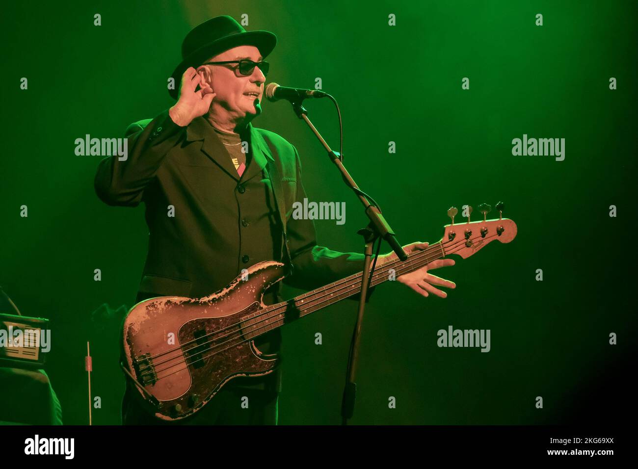 John "Segs" Jennings, bass guitarist, lead singer, and founding member ...