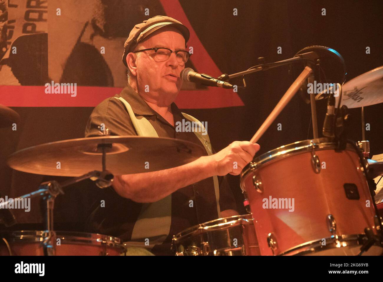 David Ruffy, drummer and founding member of British punk rock band Ruts ...