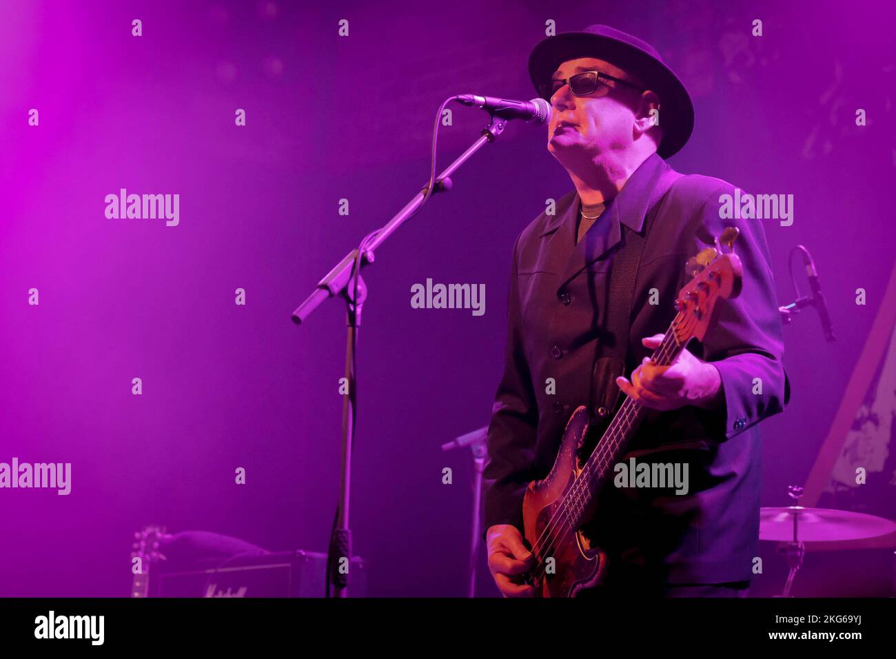 John "Segs" Jennings, bass guitarist, lead singer, and founding member ...