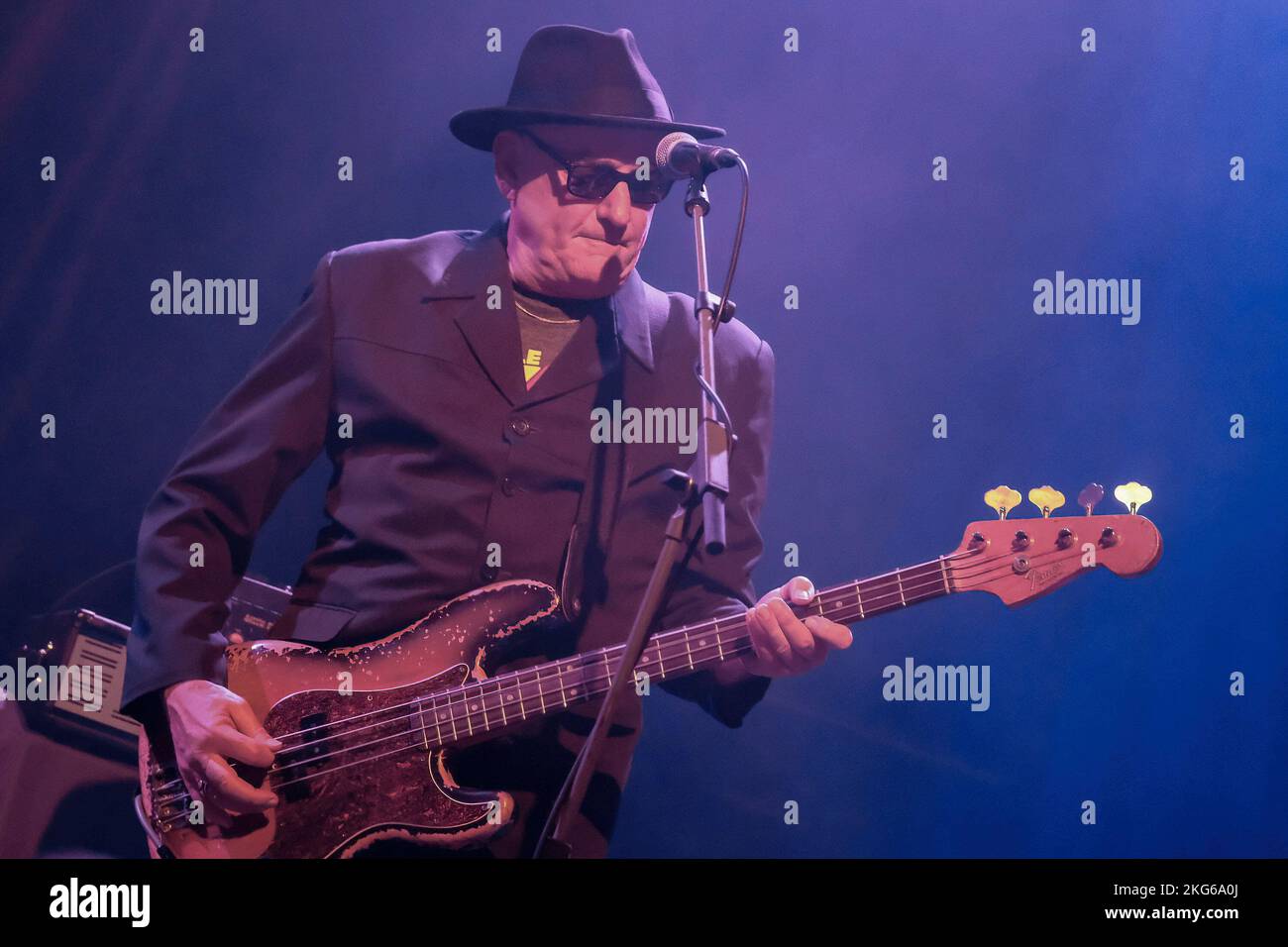 John "Segs" Jennings, bass guitarist, lead singer, and founding member ...