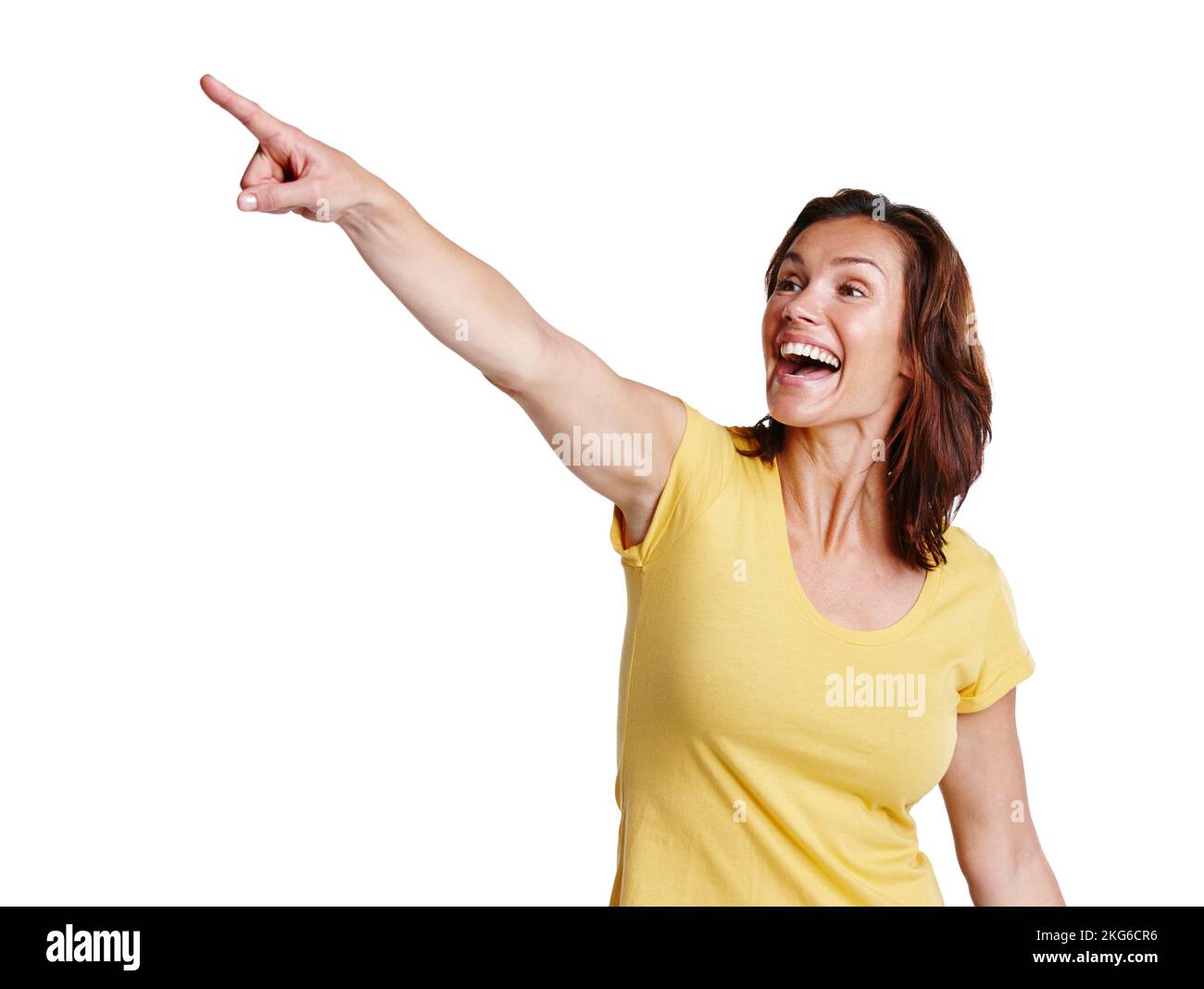 Attractive older woman 40 Cut Out Stock Images & Pictures - Alamy