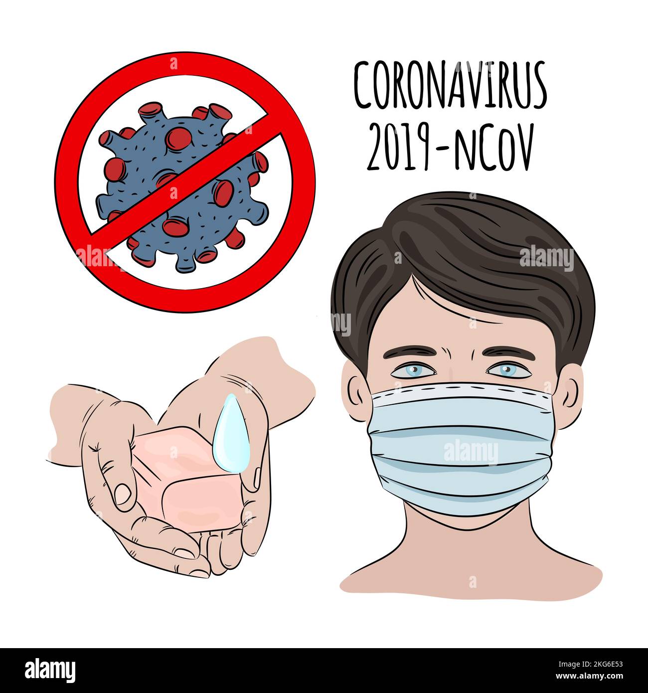 CORONAVIRUS PREVENT Health Earth Human Epidemic Medicine Pneumonia ...