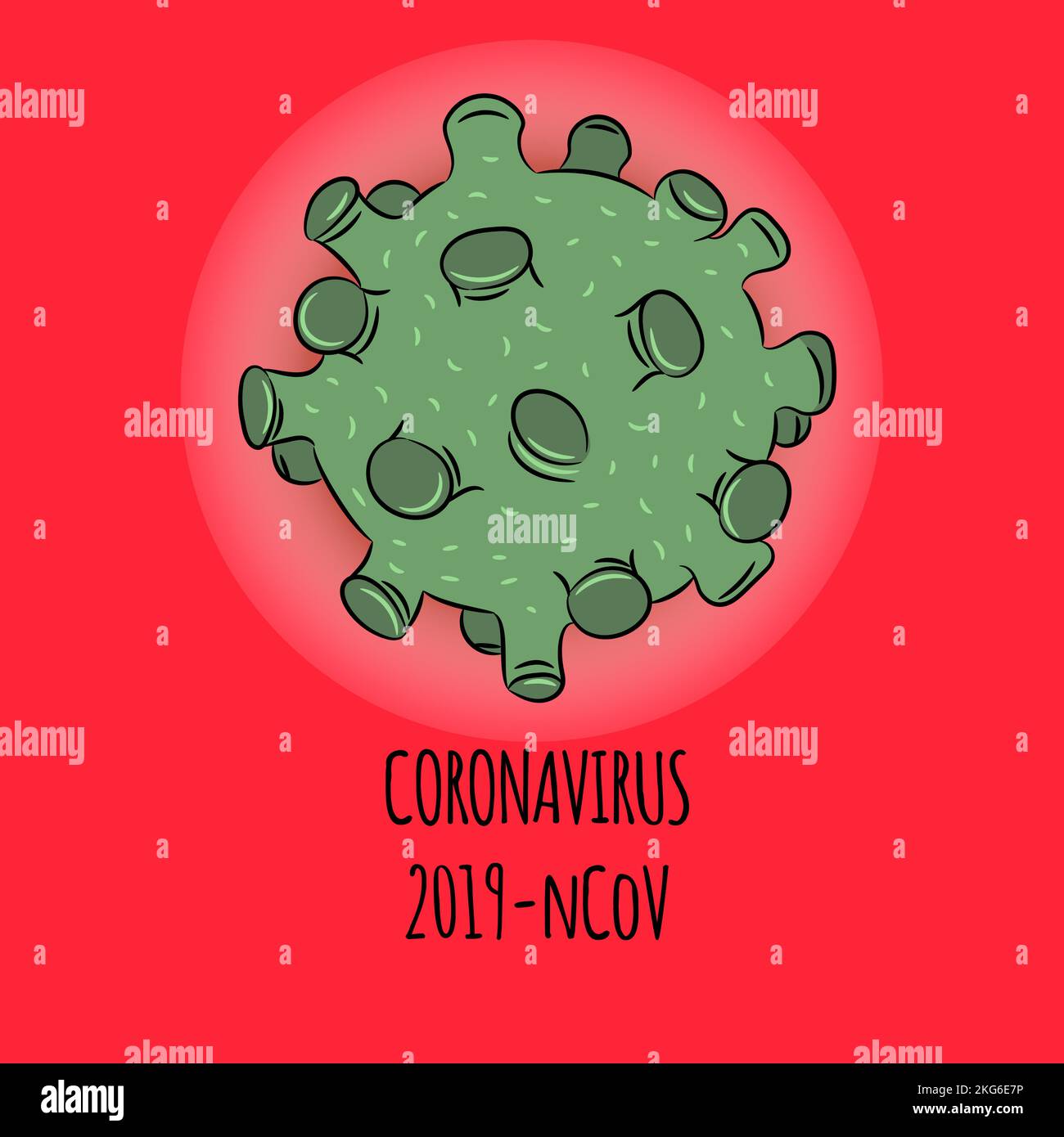 CORONAVIRUS 2019 NCOV Health Medicine Human Danger Pneumonia Vector ...