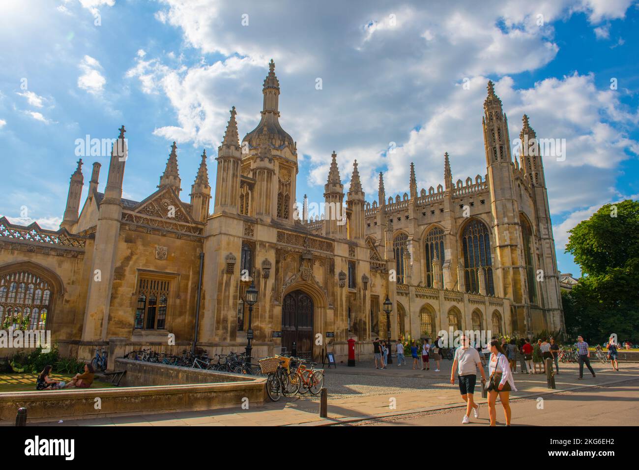 King's College Chapel and King's College main entrance in King's ...