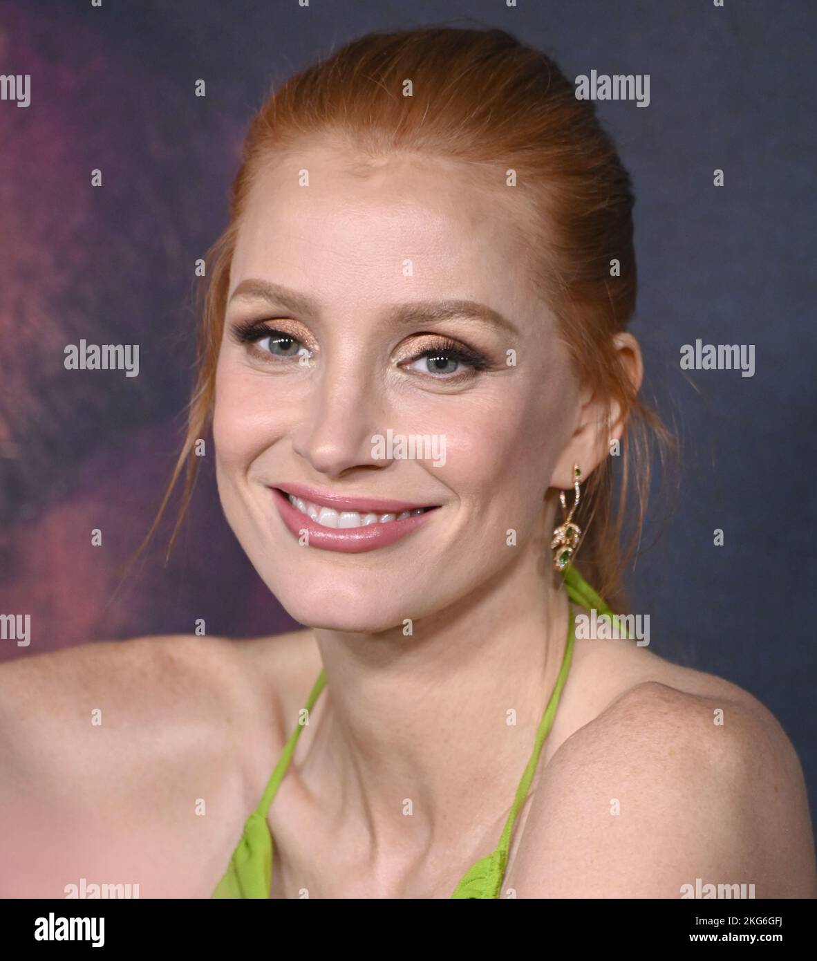 Los Angeles, USA. 21st Nov, 2022. Jessica Chastain at the premiere for ...
