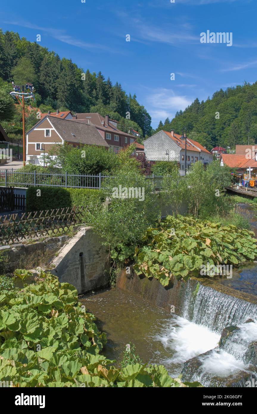 Village of Zorge,Harz Mountains,Germany Stock Photo - Alamy