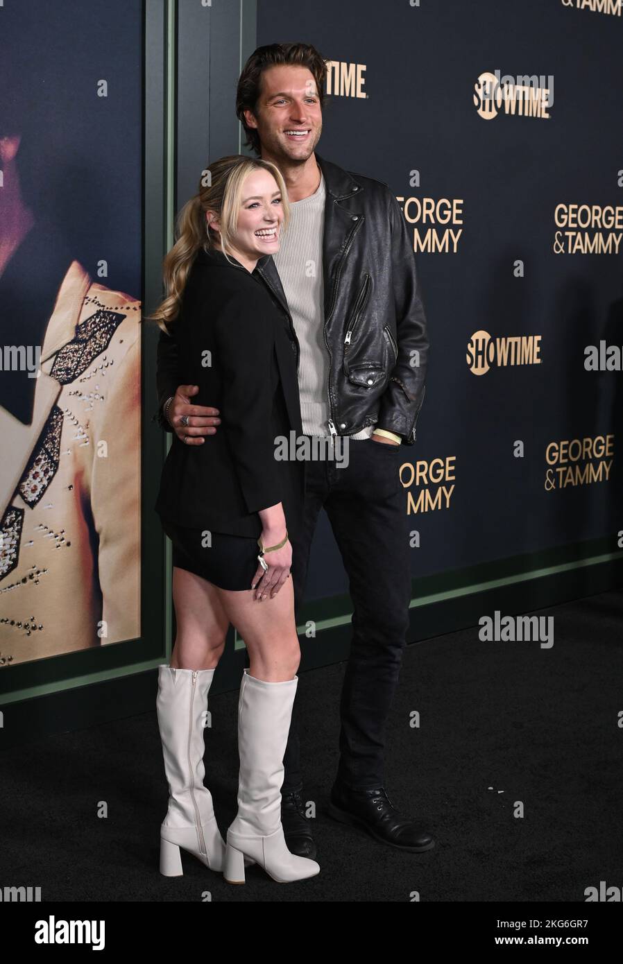Los Angeles, USA. 21st Nov, 2022. Greer Grammer & Zak Steiner at the ...