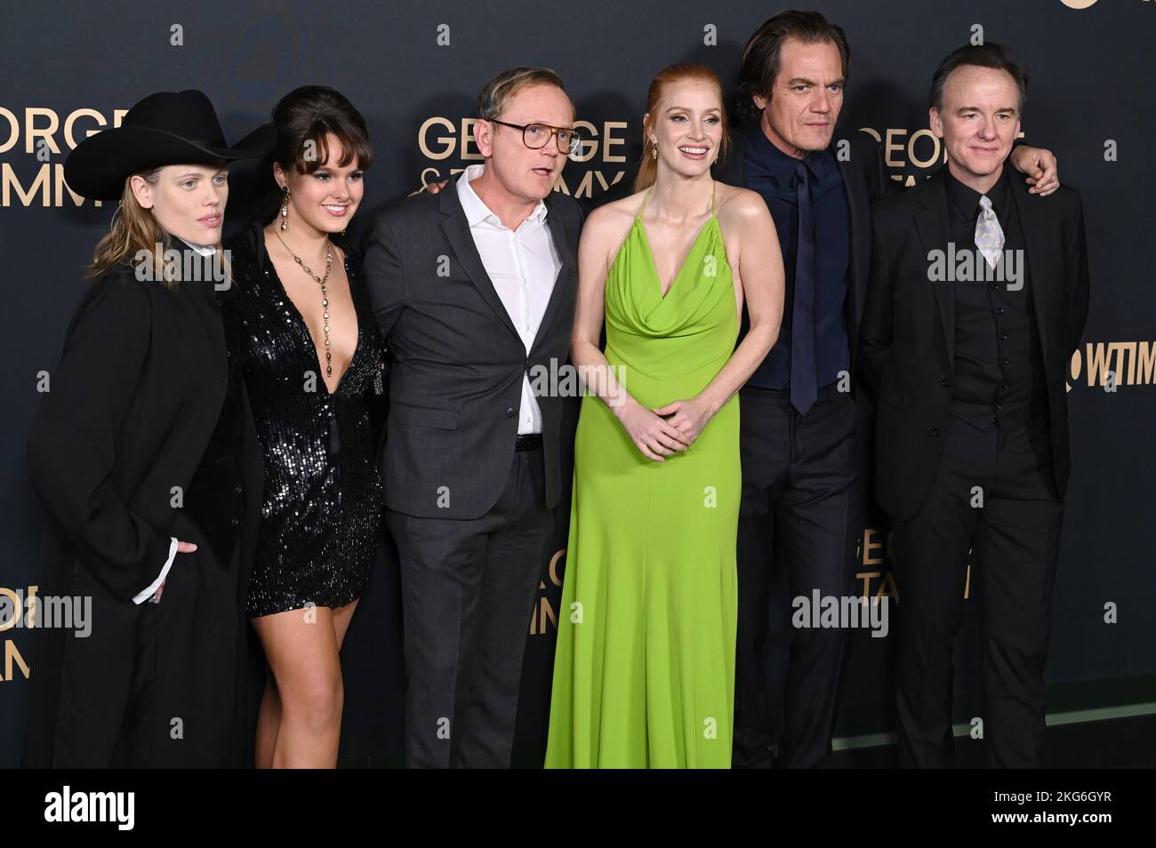 Los Angeles, USA. 21st Nov, 2022. Kelly McCormack, Vivie Myrick, Pat ...