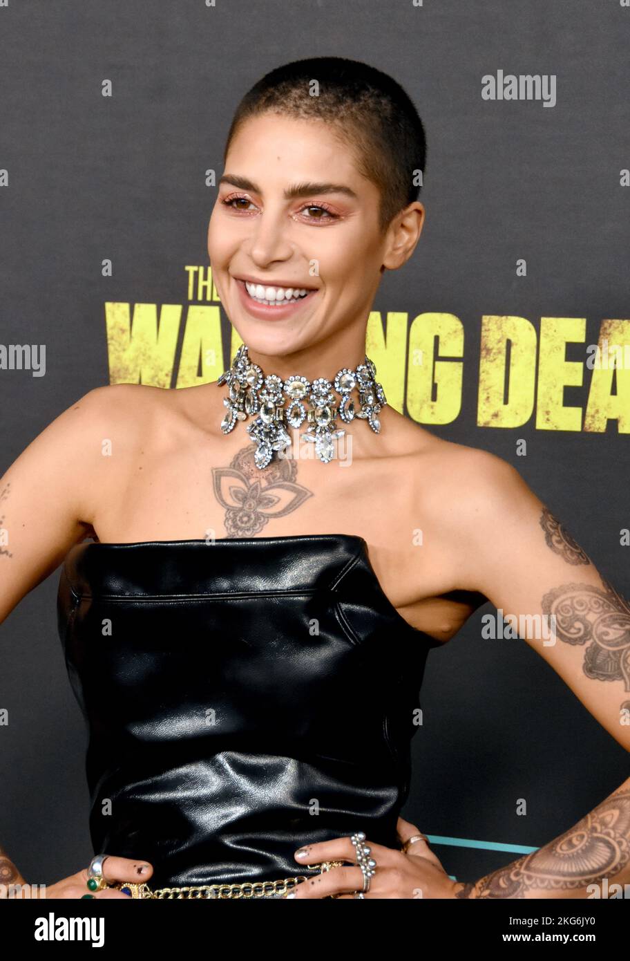 Los Angeles, California, USA 20th November 2022 Actress Nadia Hilker ...