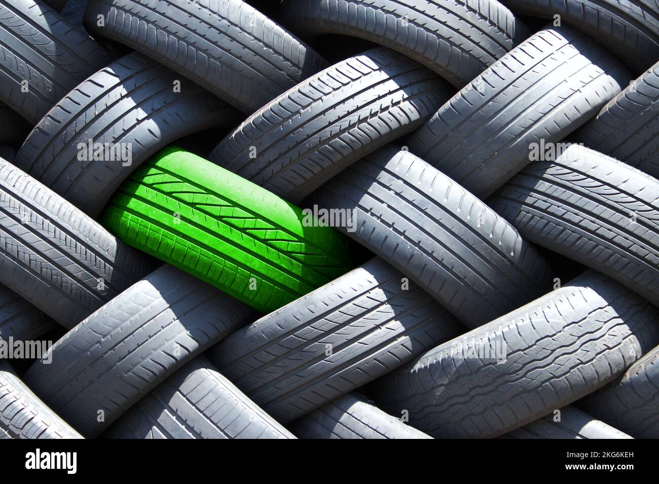 Environmental choices in automotive industry Stock Photo - Alamy