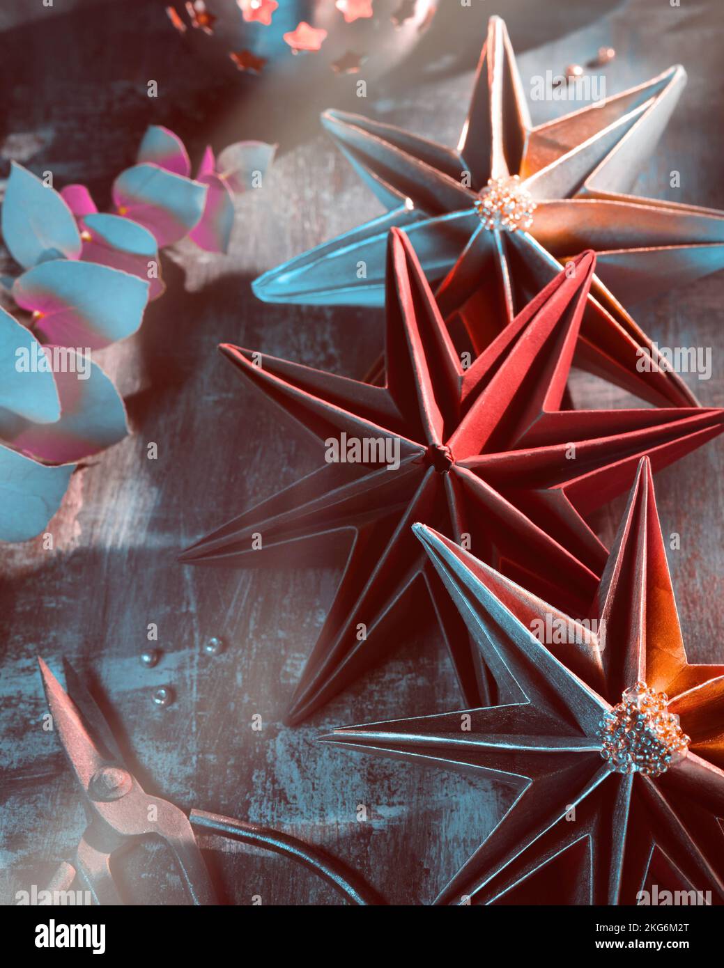 Homemade Paper Stars