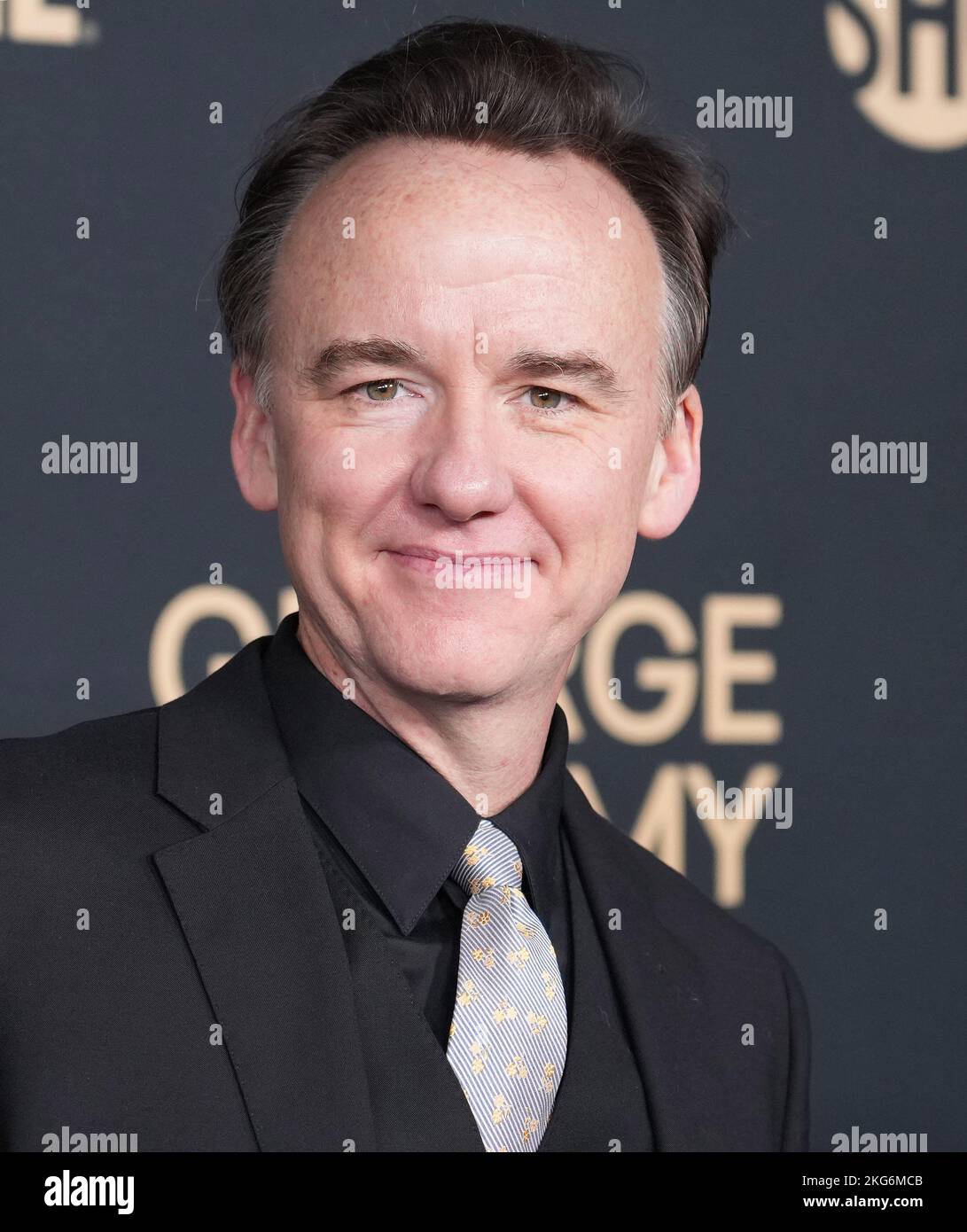 Los Angeles, USA. 21st Nov, 2022. David Wilson Barnes arrives at the ...