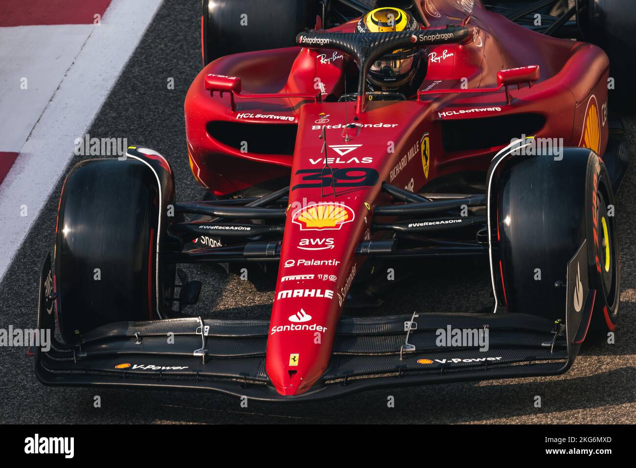 Robert Shwartzman (RUS) / (ISR) Ferrari F1-75 Development Driver. 21.11 ...