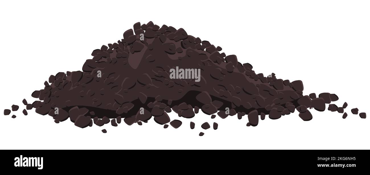 Manure pile Stock Vector Images - Alamy