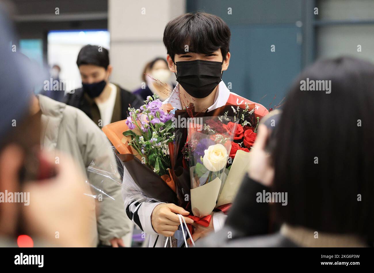 22nd Nov, 2022. S. Korean figure skater Cha Jun-hwan South Korean ...