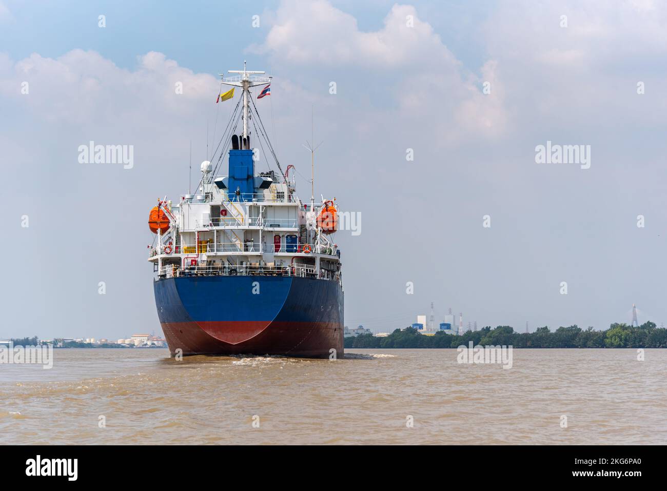 Transportation of import-exported goods by sea by large ships.Freight ...