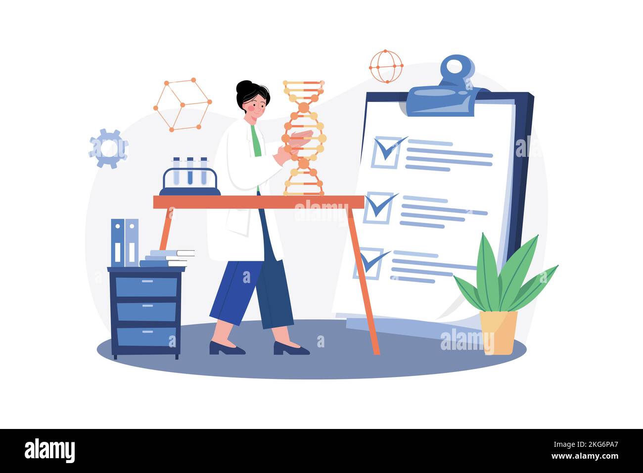 Healthcare & Medical Illustration Concept Stock Vector Image & Art - Alamy