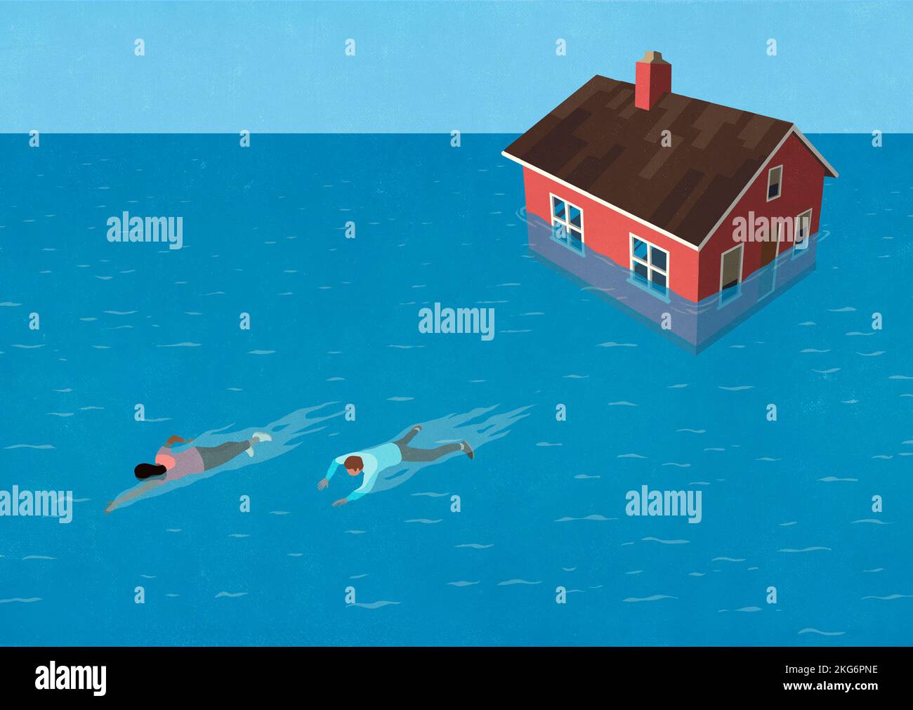 Sinking house hi-res stock photography and images - Alamy