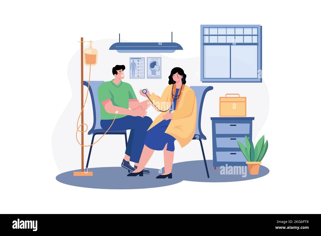 Healthcare & Medical Illustration Concept Stock Vector Image & Art - Alamy