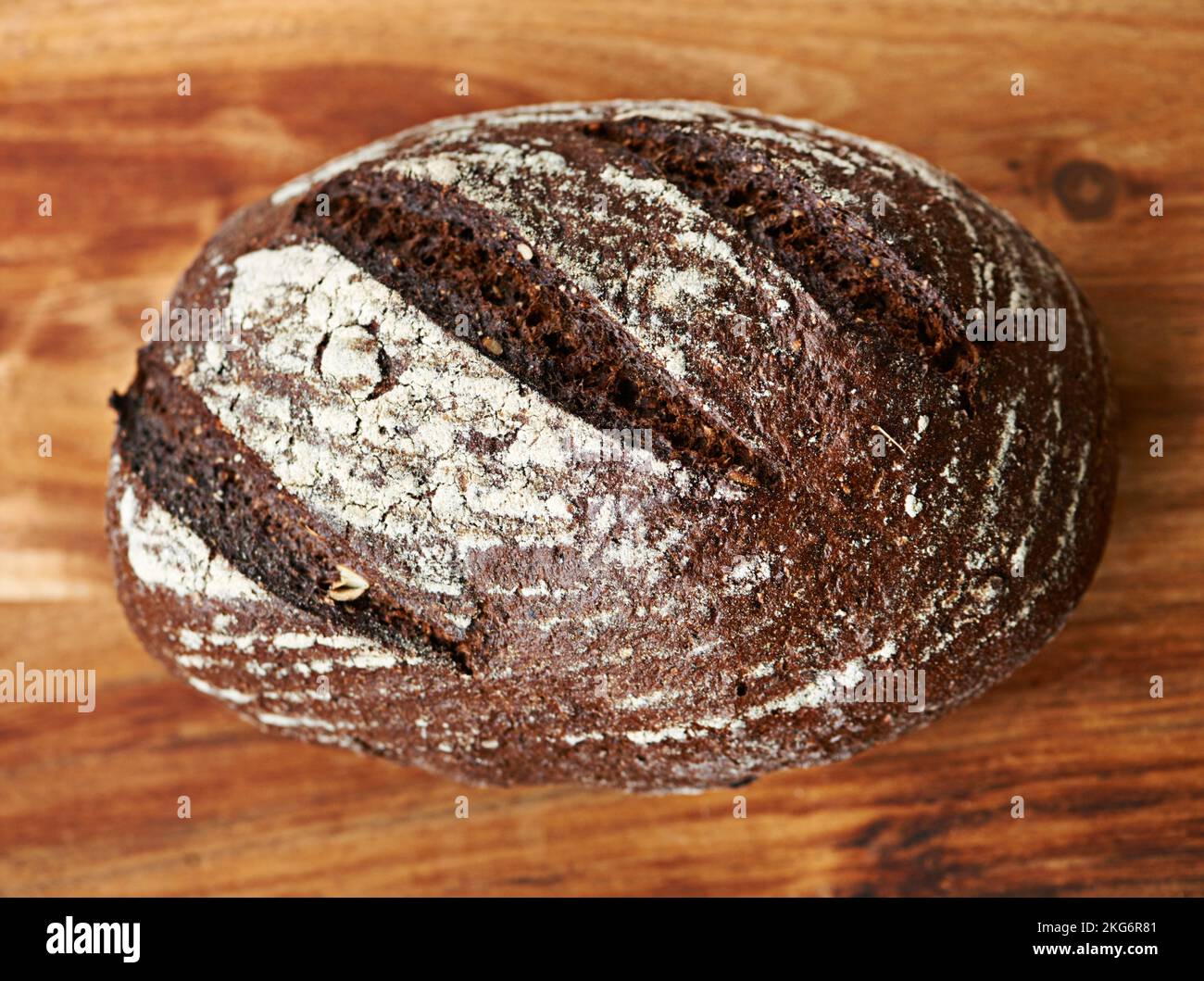 Baked to perfection. Closeup shot of a freshly baked loaf of bread ...