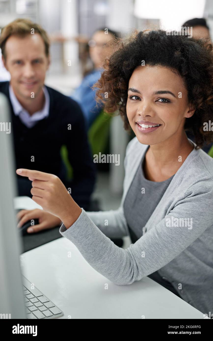 Business people pointing at camera hi-res stock photography and images ...