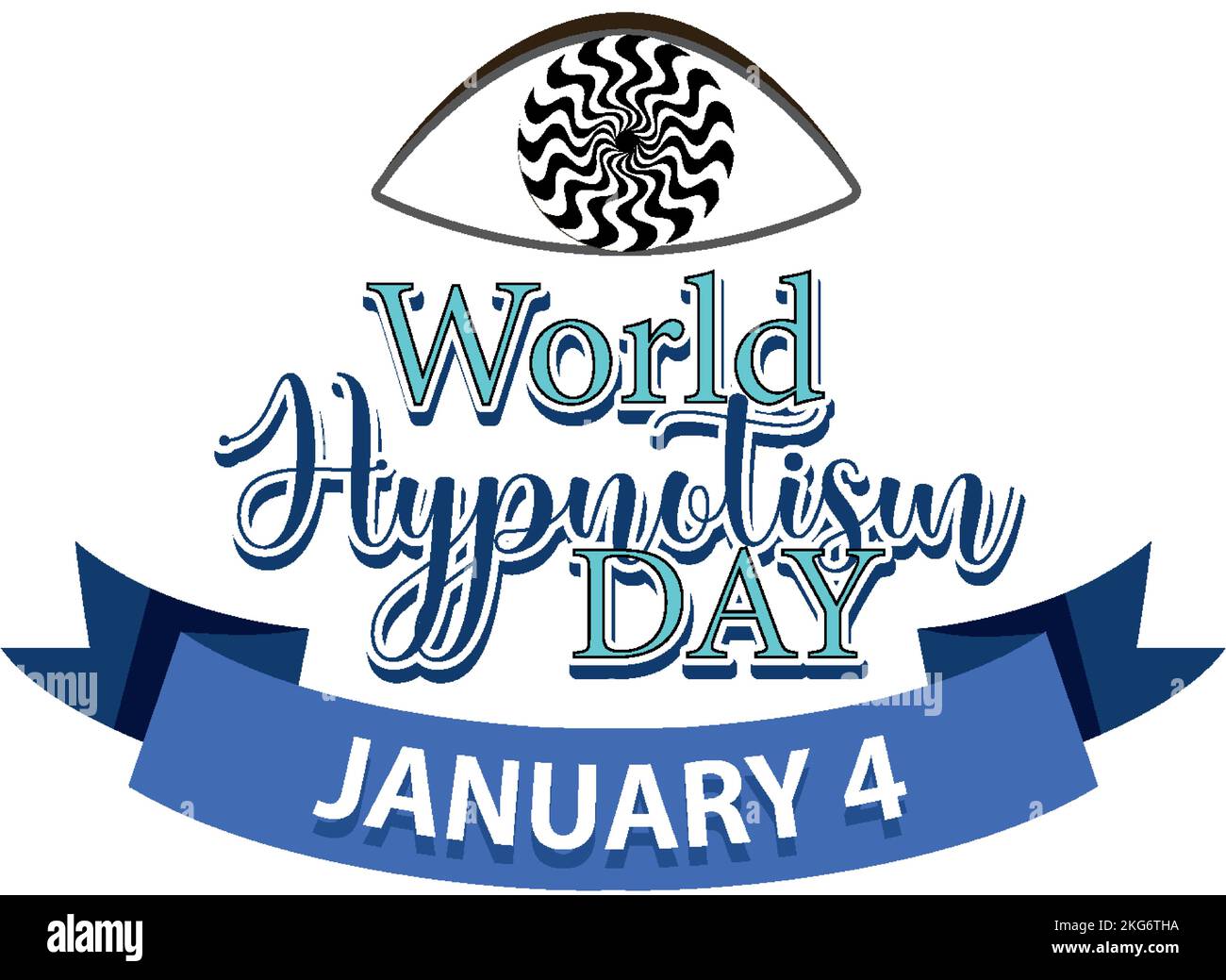 World Hypnotism Day Banner Design illustration Stock Vector Image & Art ...