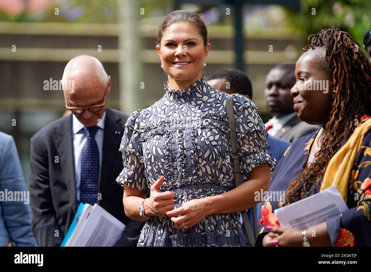 Nairobi, Kenya. 22nd Nov, 2022. Crown Princess Victoria arrive for a ...