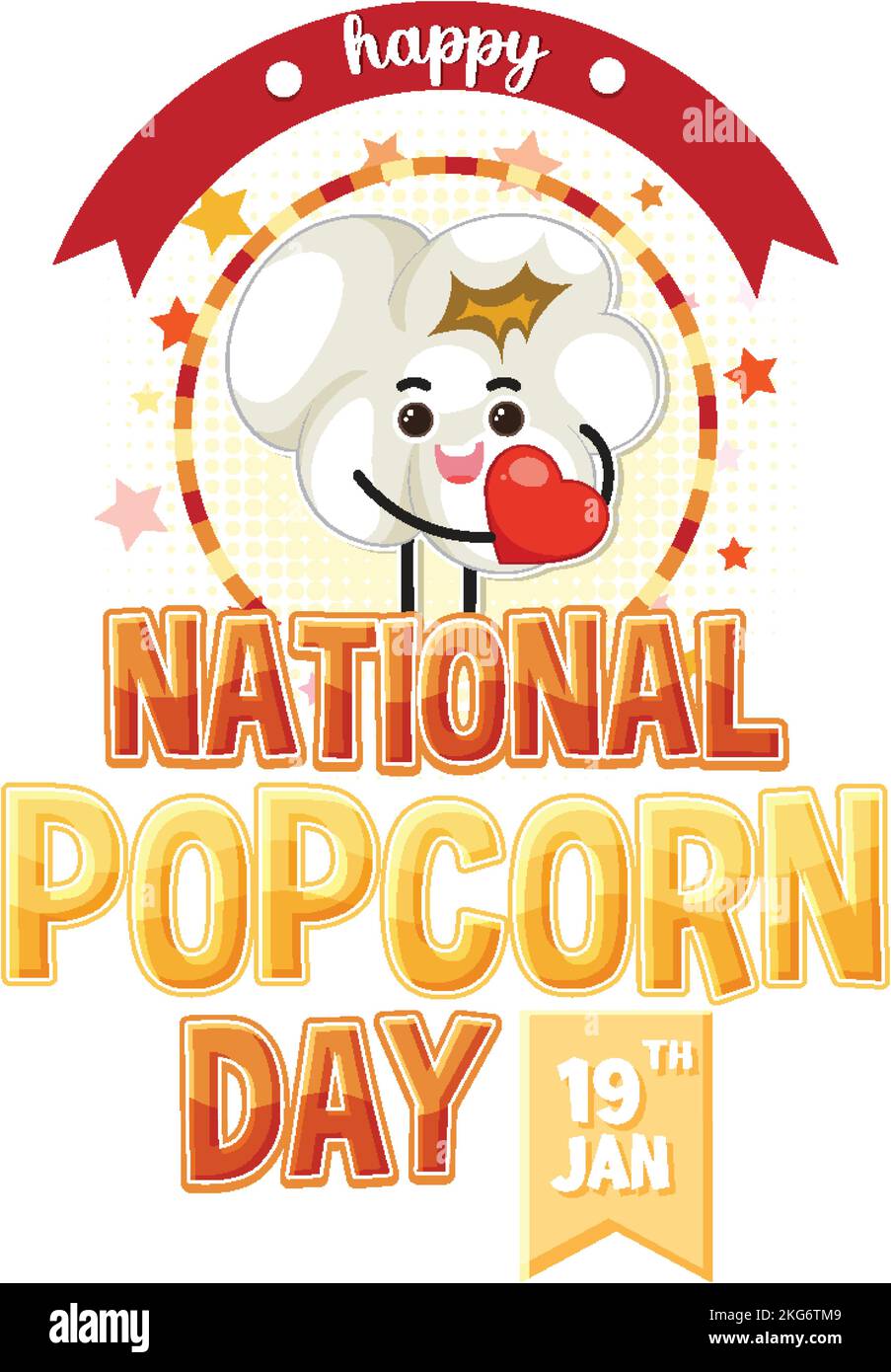 National popcorn day banner design illustration Stock Vector Image ...