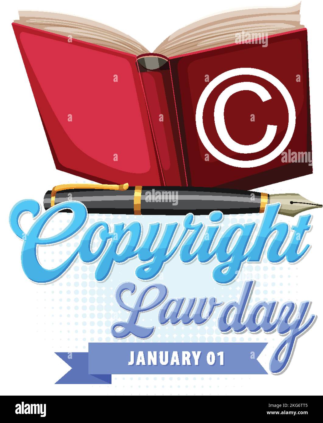 Copyright law day banner design illustration Stock Vector Image & Art ...
