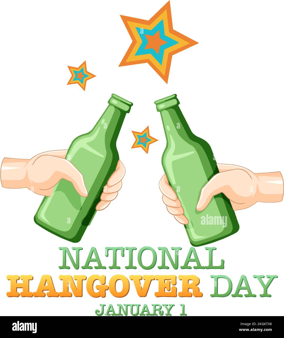 National Hangover Day Banner Design illustration Stock Vector Image ...