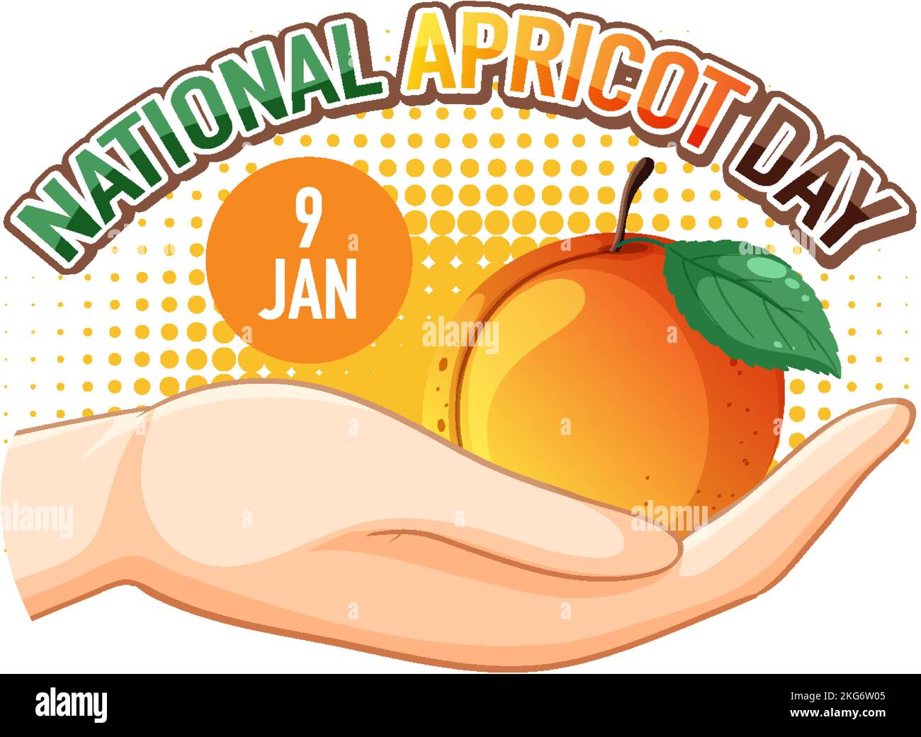 National apricot day icon illustration Stock Vector Image & Art - Alamy