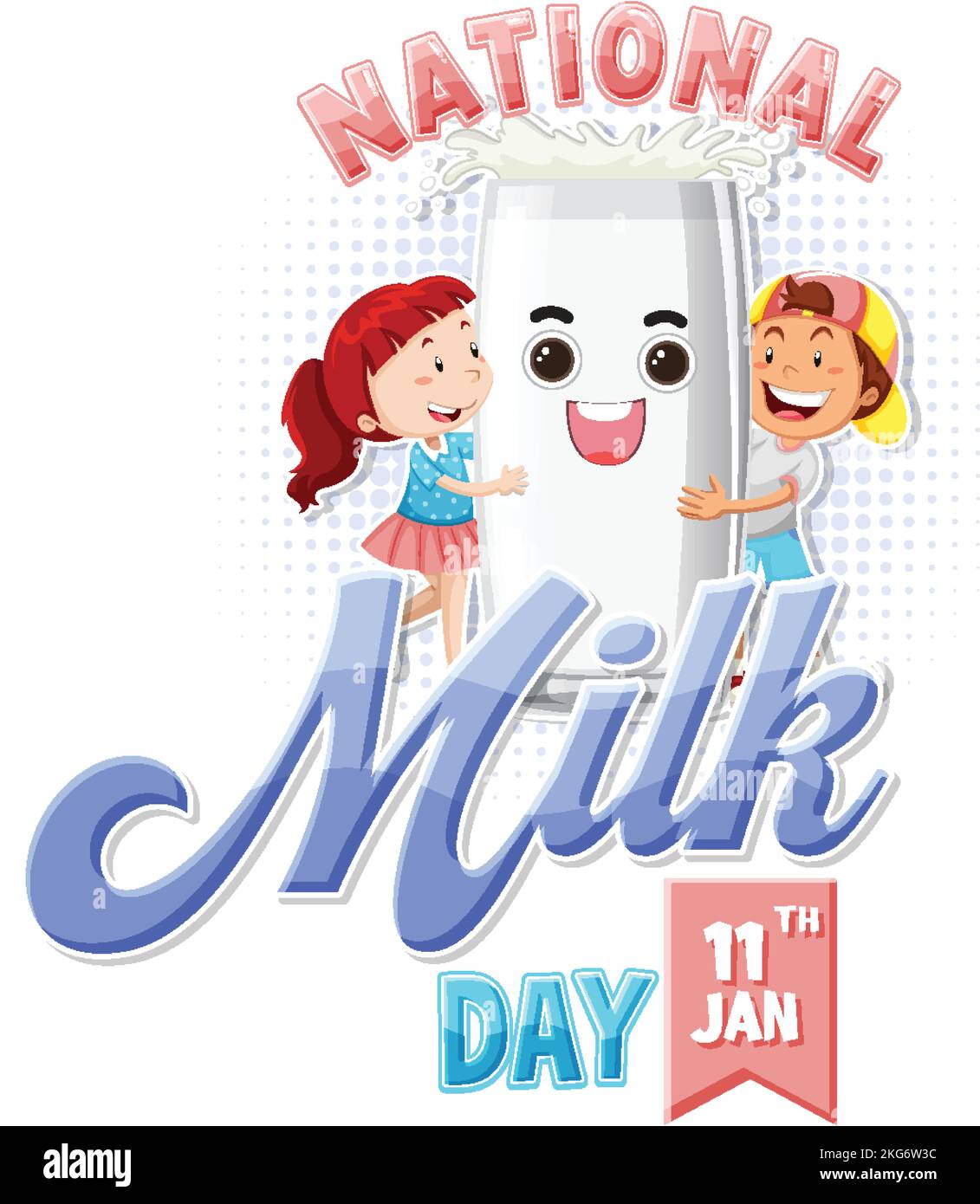 National Milk Day Banner Design illustration Stock Vector Image & Art ...