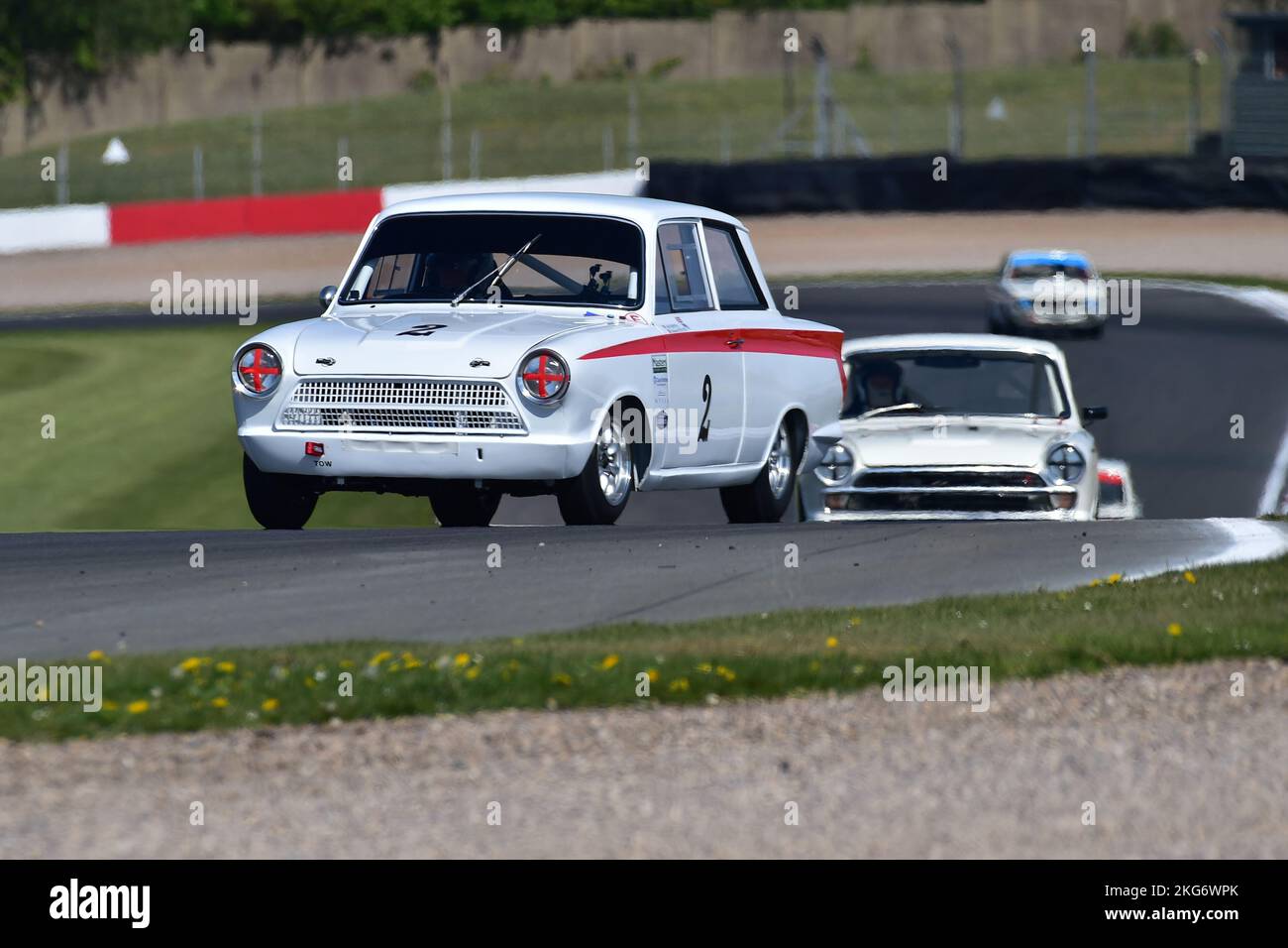 Neil Brown, Ford Lotus Cortina, Sixties Touring Car Challenge with U2TC ...