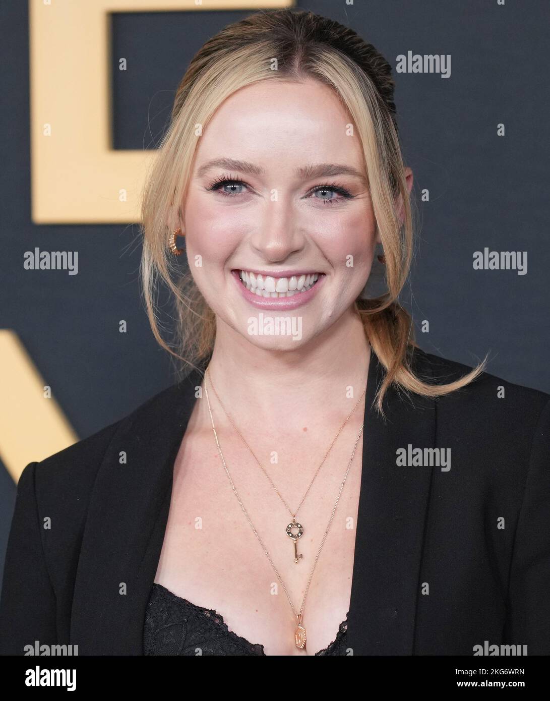 Greer Grammer arrives at the Showtime's GEORGE & TAMMY Premiere held at ...